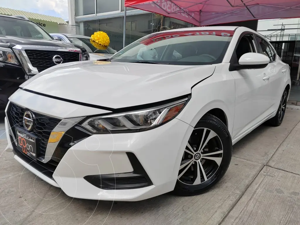 Nissan Sentra Sense usado (2020) color Blanco precio $310,000