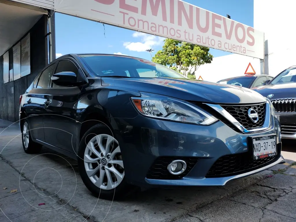 Nissan Sentra Advance usado (2017) color Azul Oriental precio $249,800