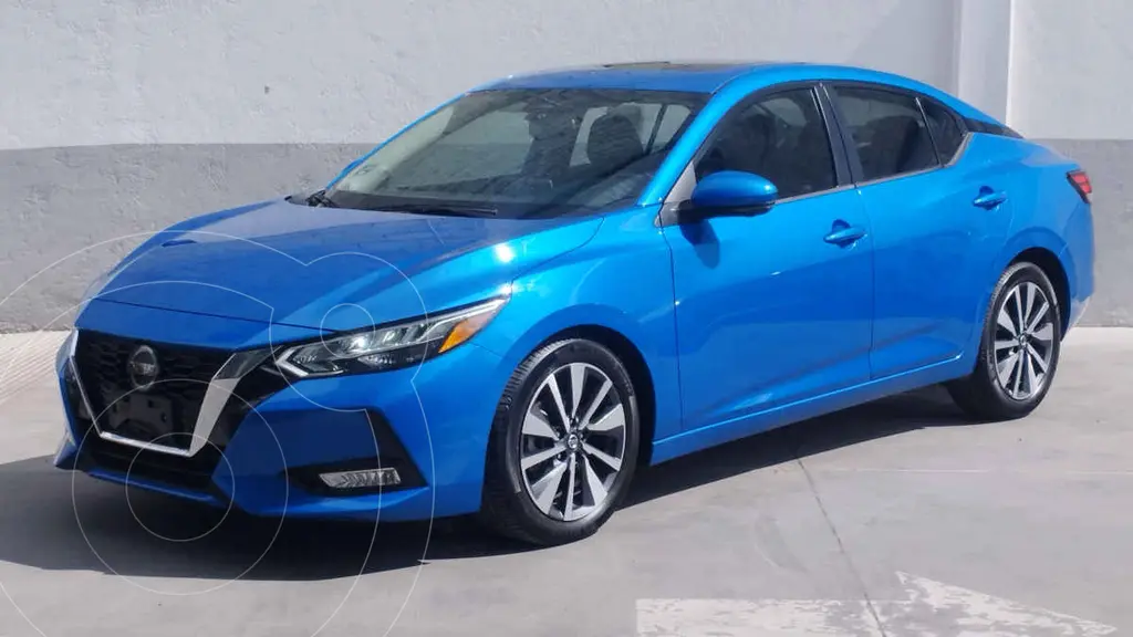 Nissan Sentra Exclusive Aut usado (2020) color Azul precio $435,000