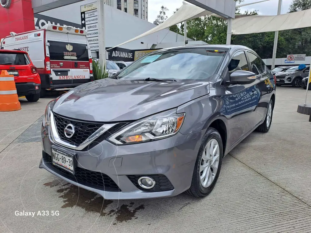Nissan Sentra Advance Aut usado (2019) color Gris precio $294,000