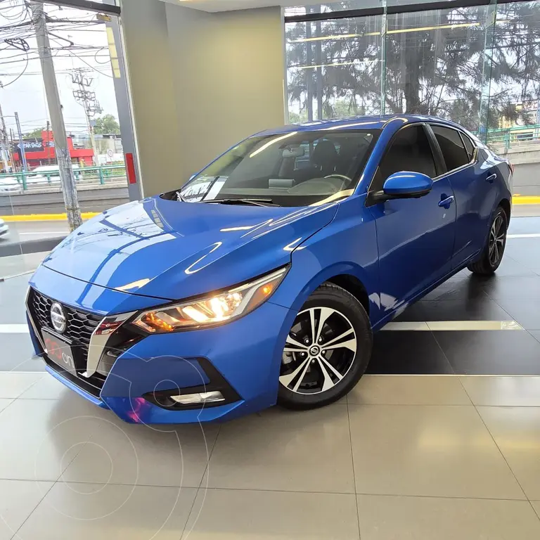 Nissan Sentra Advance usado (2022) color Azul precio $350,000