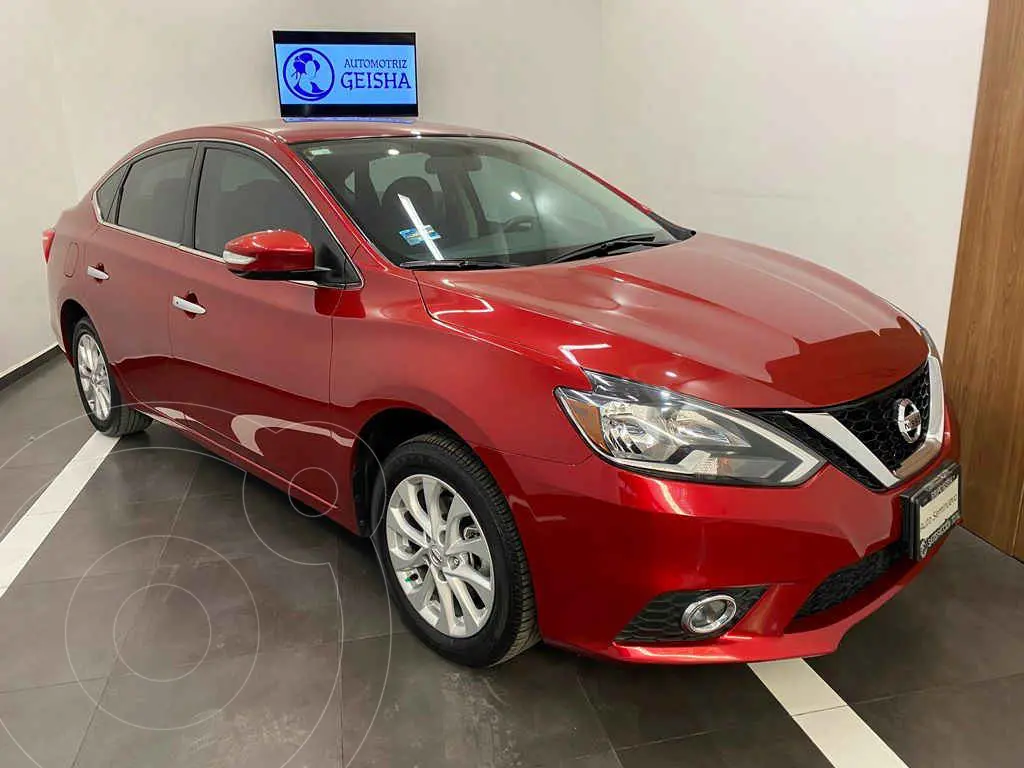 Nissan Sentra Advance usado (2019) color Rojo precio $295,000