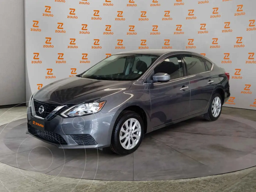 Nissan Sentra Sense usado (2018) color Gris precio $254,900