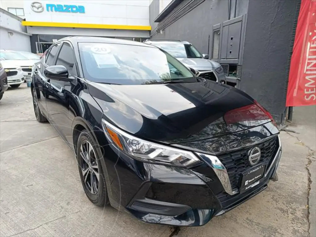 Nissan Sentra Sense usado (2020) color Negro precio $229,000
