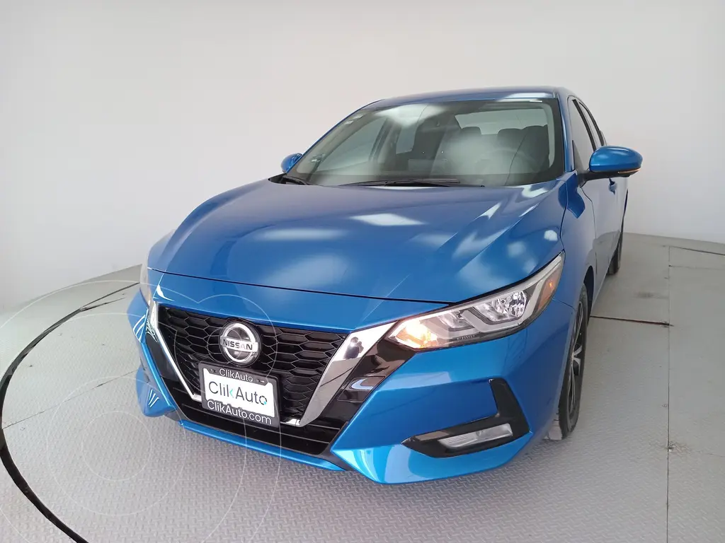 Nissan Sentra Advance Aut usado (2021) color Azul precio $348,450