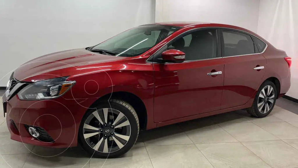 Nissan Sentra Exclusive Aut usado (2018) color Rojo precio $325,000