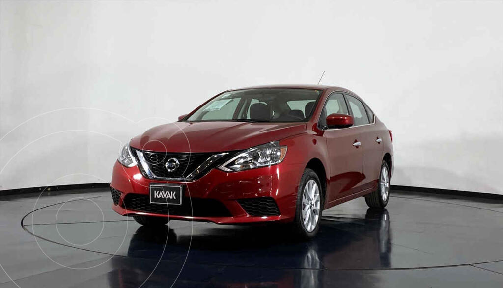 Nissan Sentra Sense usado (2017) color Rojo precio $223,999