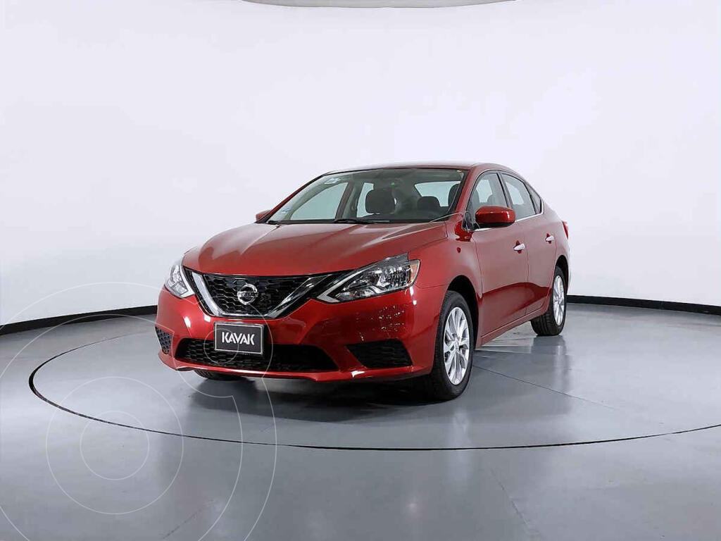 Nissan Sentra Sense usado (2017) color Rojo precio $219,999