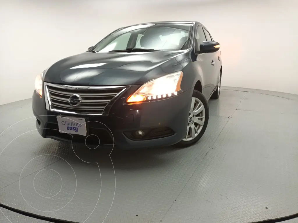 Nissan Sentra Exclusive NAVI Aut usado (2016) color AZUL ORION precio ...