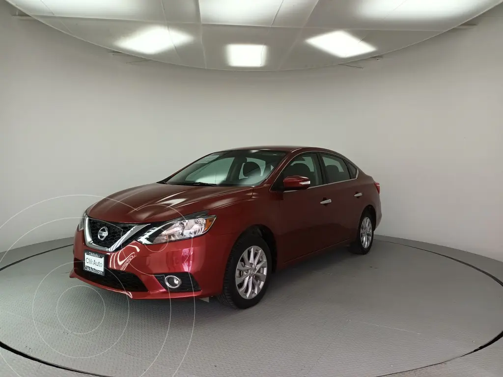 Nissan Sentra Advance Aut usado (2019) color Rojo precio $271,000