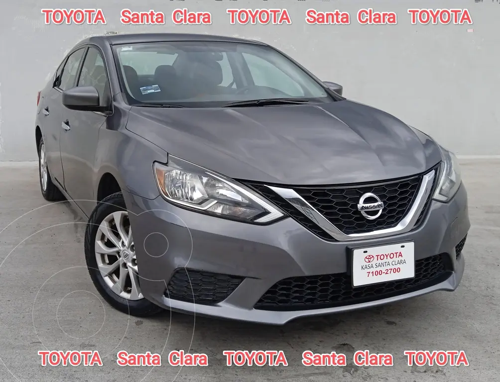 Nissan Sentra Sense usado (2019) color Gris precio $262,000