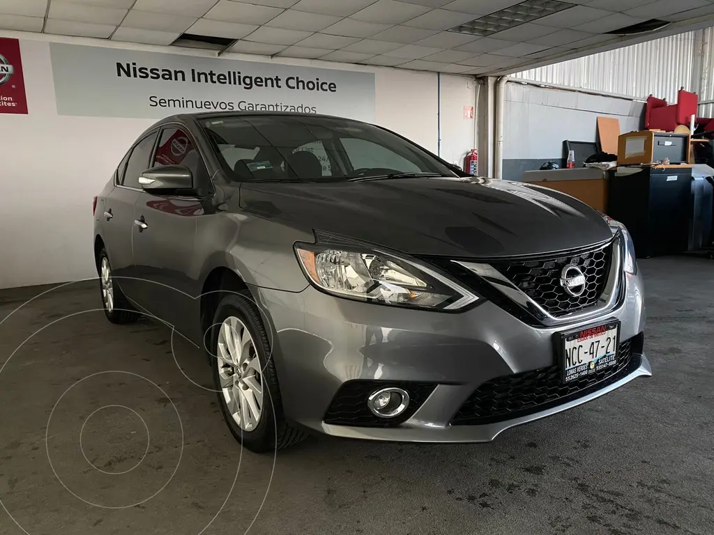Nissan Sentra Advance Aut usado (2017) color Gris precio $279,800