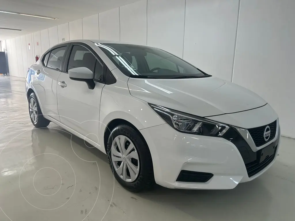 Nissan Sentra Sense Aut usado (2020) color Blanco precio $205,000