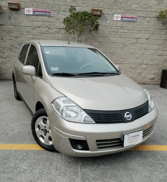 Nissan Tiida Sedan Sense usado (2018) color Dorado precio $208,000