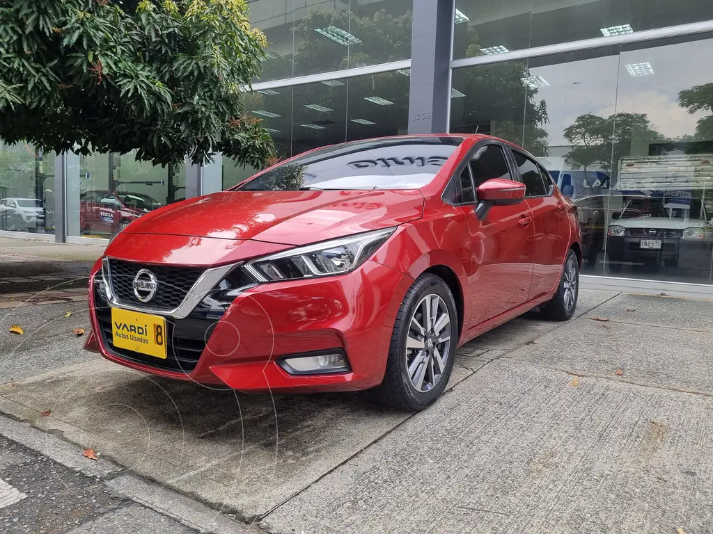 Nissan Versa Advance usado (2021) color Rojo Perla precio $58.900.000