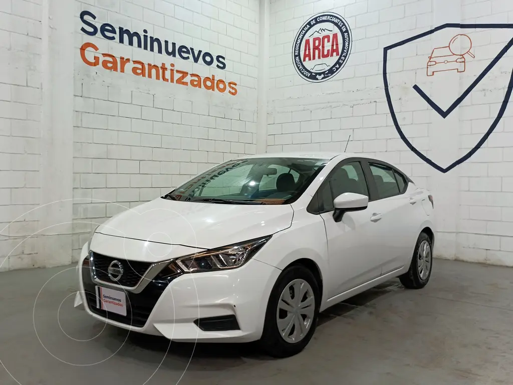 Nissan Versa Sense Aut usado (2021) color Blanco precio $249,000