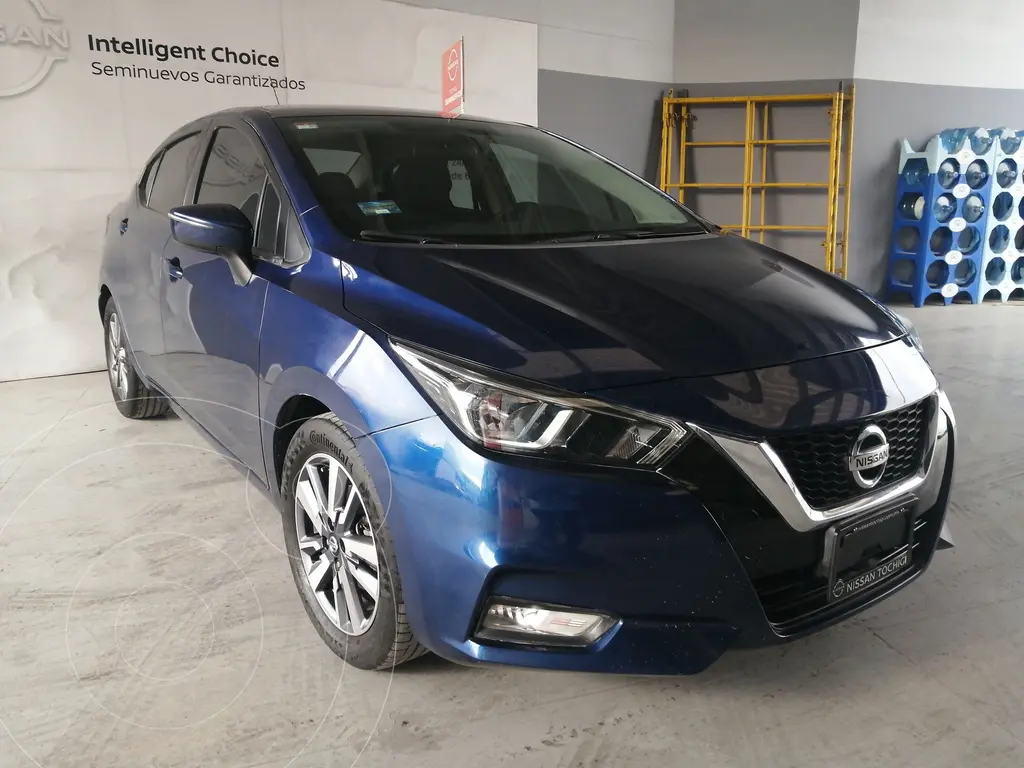 Nissan Versa Advance usado (2020) color Azul Oscuro precio $266,012