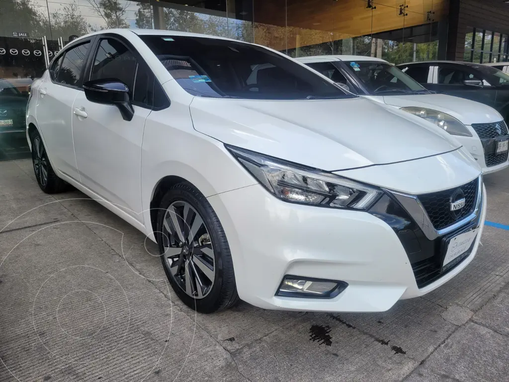 Nissan Versa Exclusive Aut usado (2021) color Blanco precio $287,000