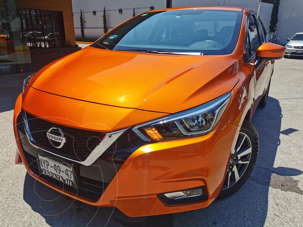 Nissan Versa Advance usado (2020) color Naranja precio $315,000