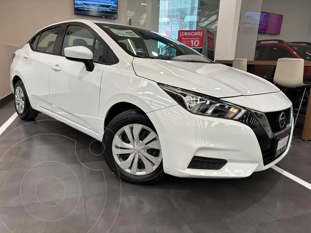 Nissan Versa Sense usado (2021) color Blanco precio $238,000