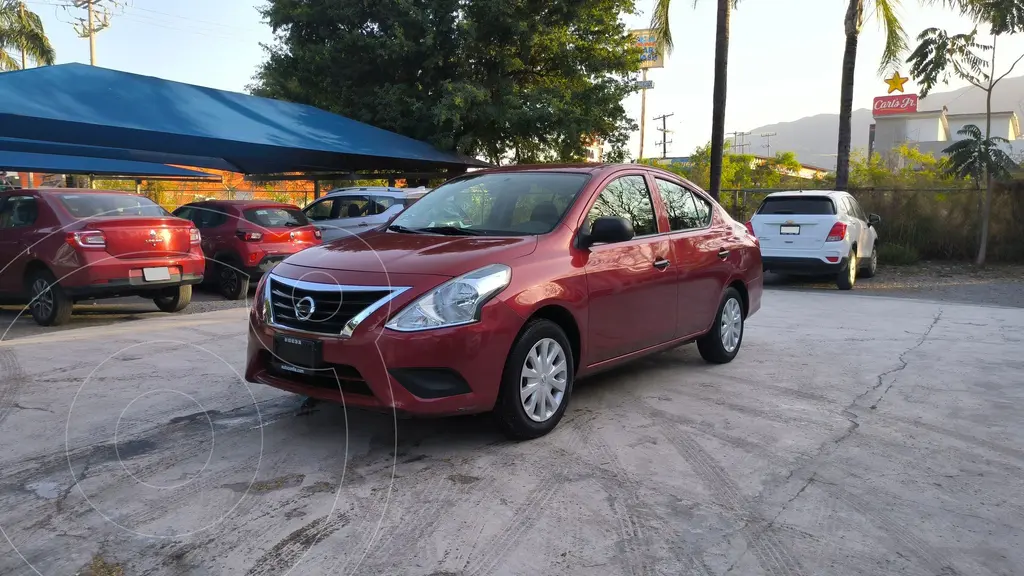 Nissan Versa Drive usado (2018) color Rojo precio $169,999