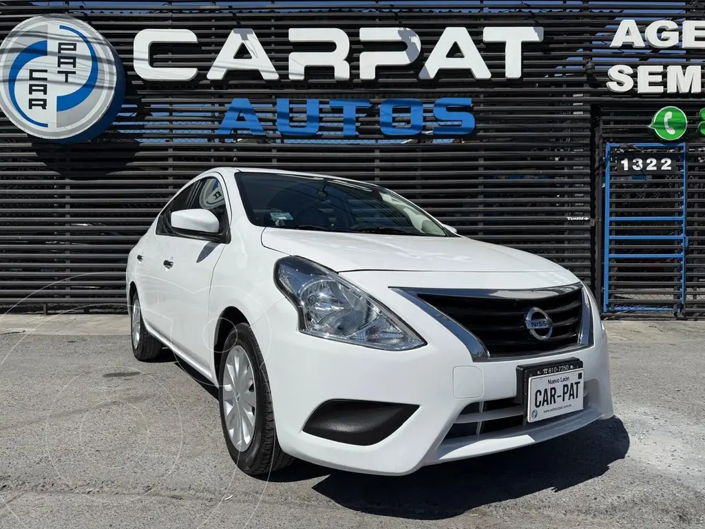 Nissan Versa Sense Aut usado (2018) color Blanco precio $179,000