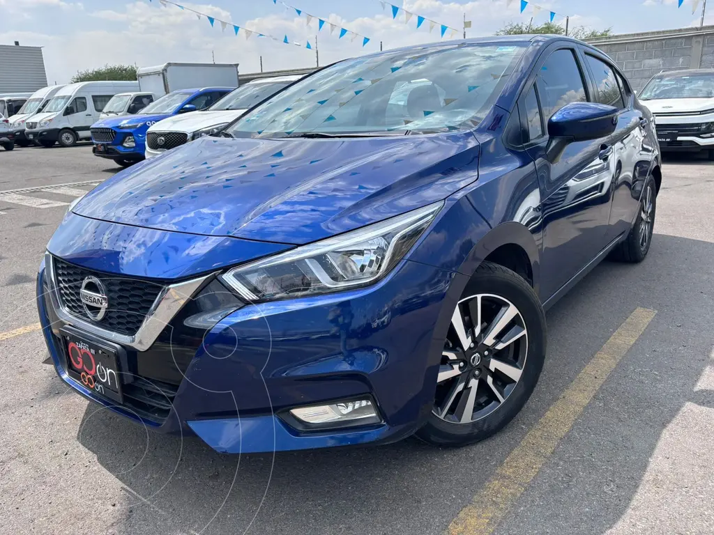 Nissan Versa Advance usado (2020) color Azul precio $254,000