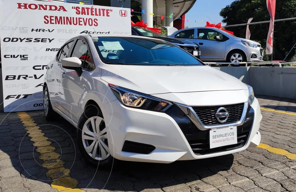 Nissan Versa Sense Aut usado (2021) color Blanco precio $257,000