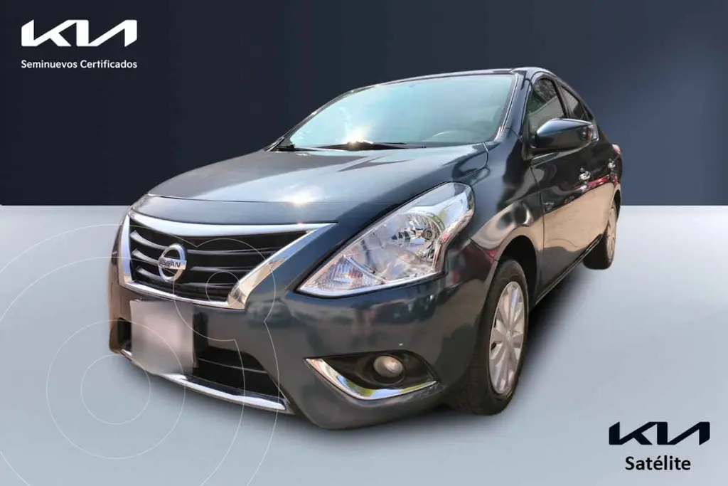 Nissan Versa Advance Aut usado (2015) color Azul precio $189,000