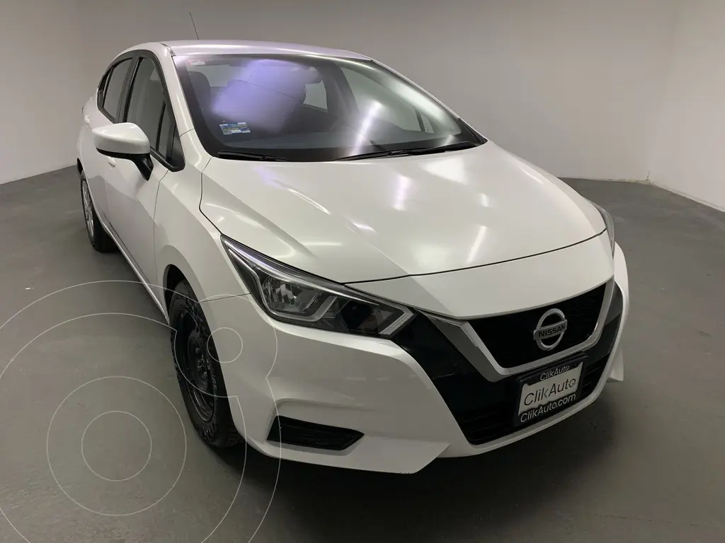 Nissan Versa Sense usado (2020) color Blanco precio $269,000