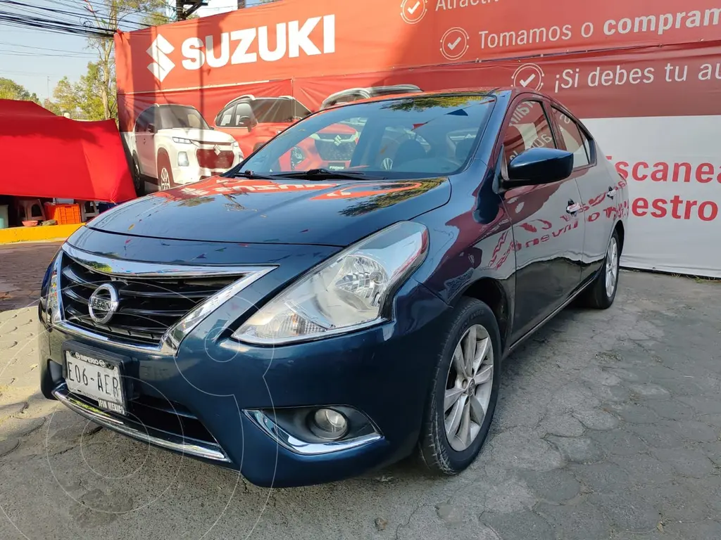 Nissan Versa Advance usado (2016) color Azul precio $169,000