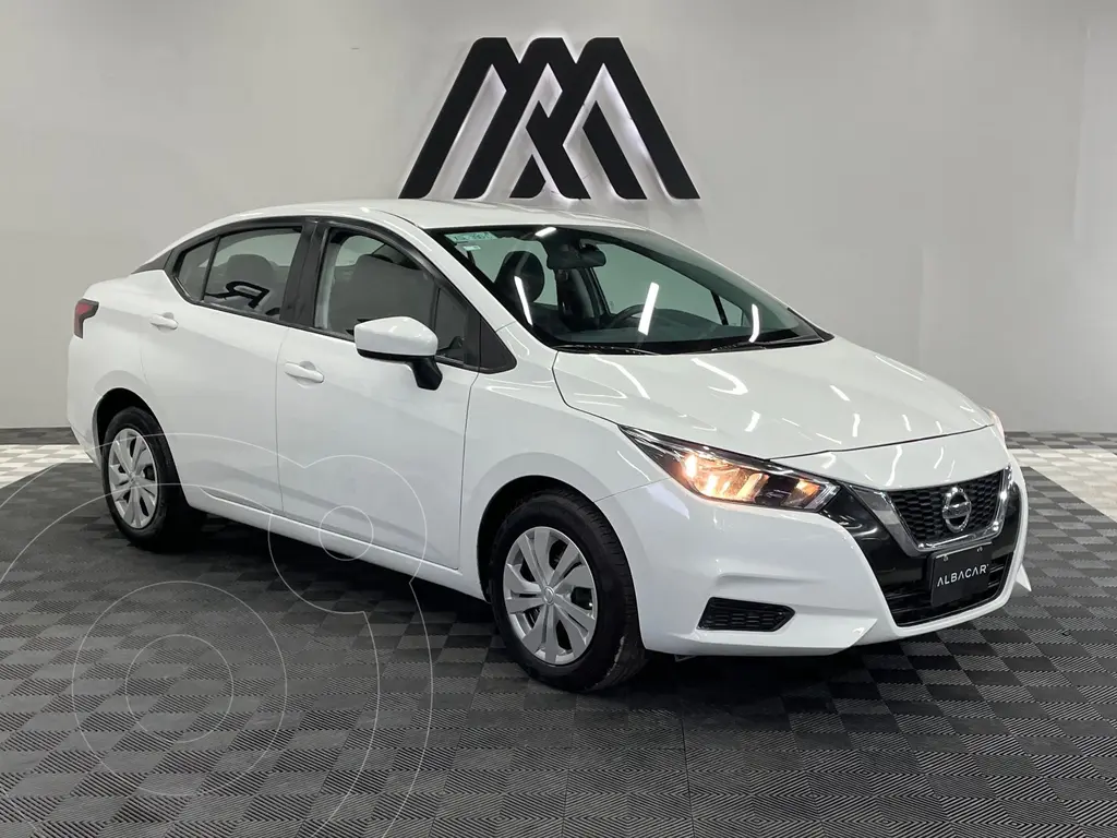 Nissan Versa Sense Aut usado (2021) color Blanco precio $259,999