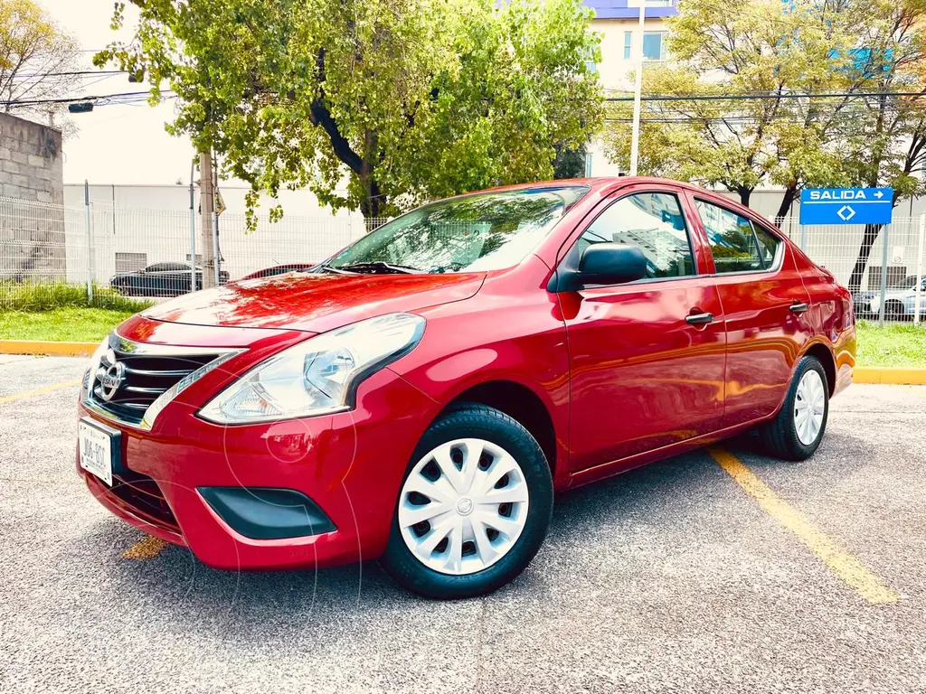 Nissan Versa Drive usado (2019) color Rojo precio $169,000