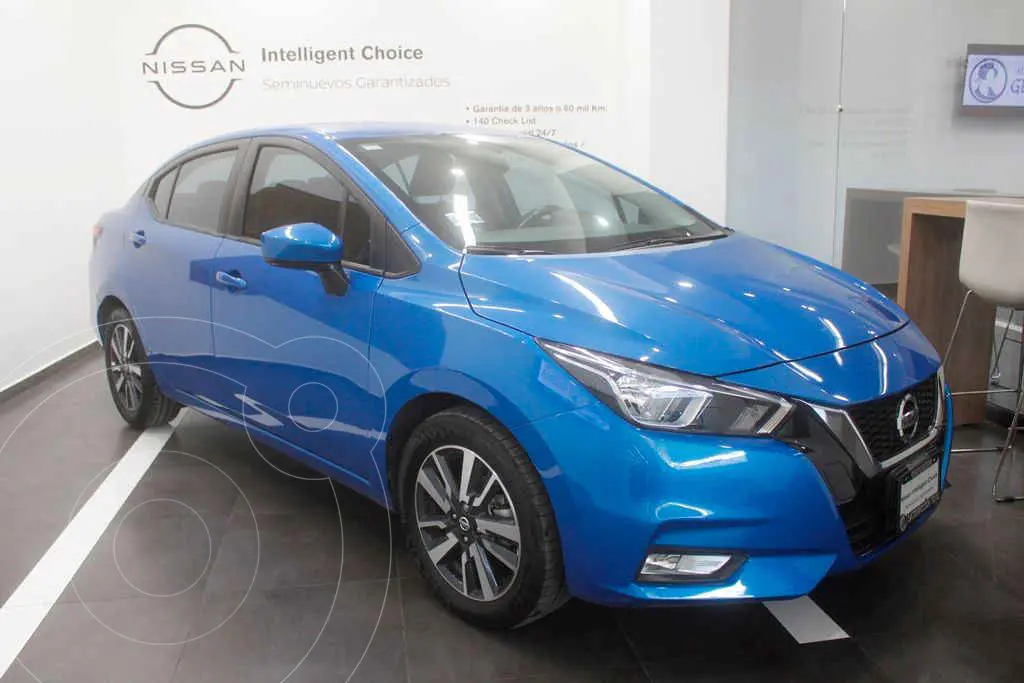 Nissan Versa Advance usado (2022) color Azul precio $346,000