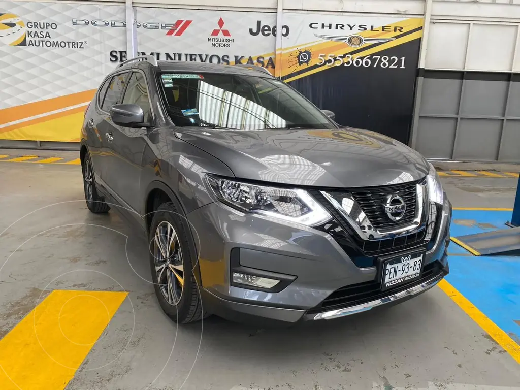 Nissan X-Trail Advance 3 Row usado (2018) color Gris precio $410,000