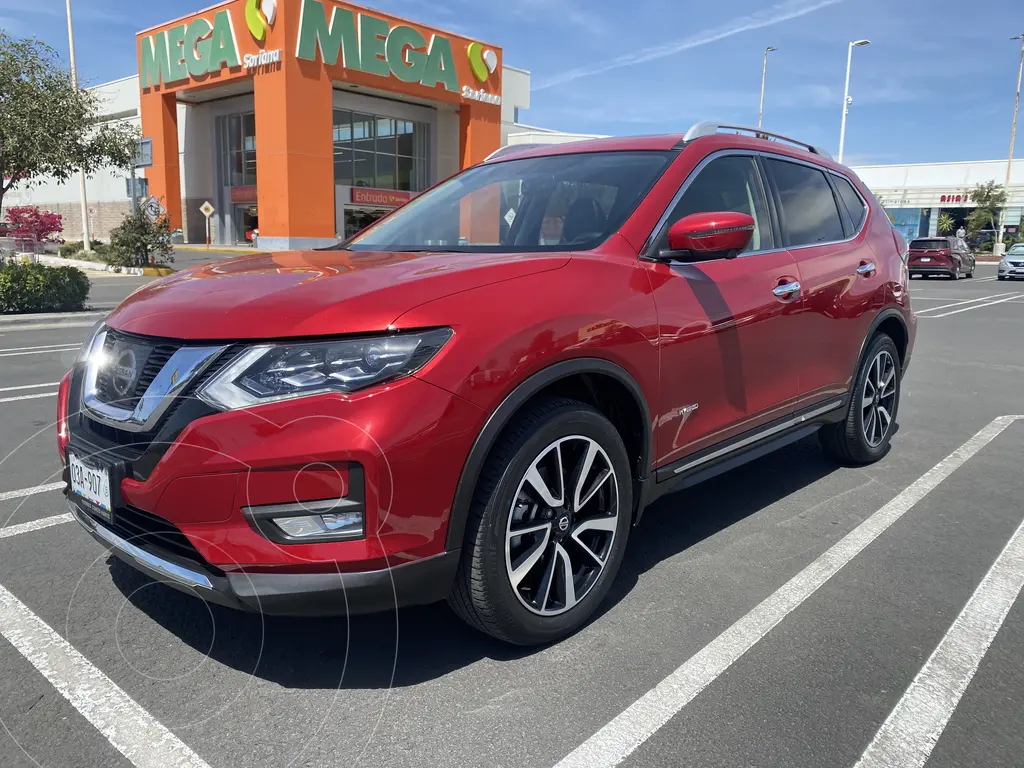 Nissan X-Trail Exclusive 2 Row Hybrid usado (2020) color Rojo precio ...