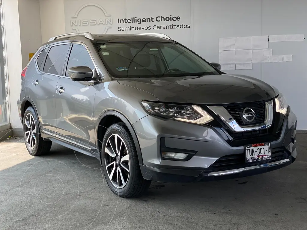 Nissan X-Trail Exclusive 2 Row usado (2020) color Gris precio $479,800