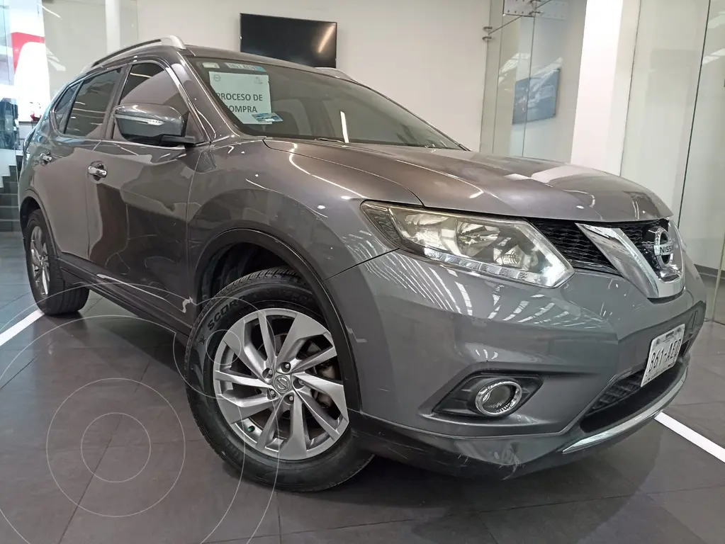 Nissan X-Trail Advance 2 Row usado (2016) color Gris precio $259,000