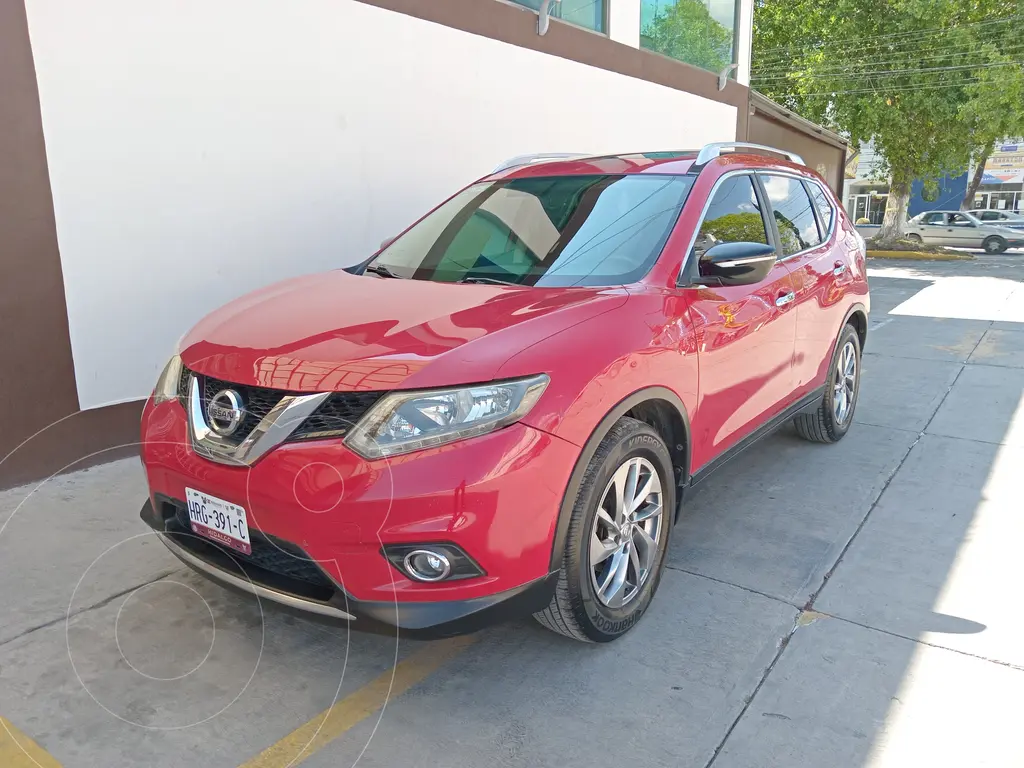 Nissan X-Trail Advance 2 Row usado (2017) color Rojo precio $379,000