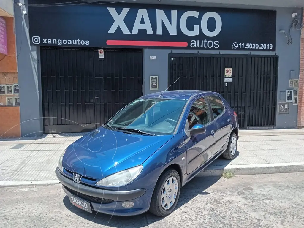 Peugeot 206 206 1.9 5 PTAS XRD L/04 PREMIUM usado (2005) color blue precio $4.229.495