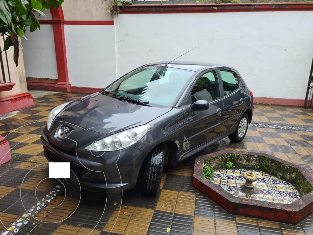 Peugeot 207 Compact 1.4 Active 5P usado (2014) color Gris Grafito ...