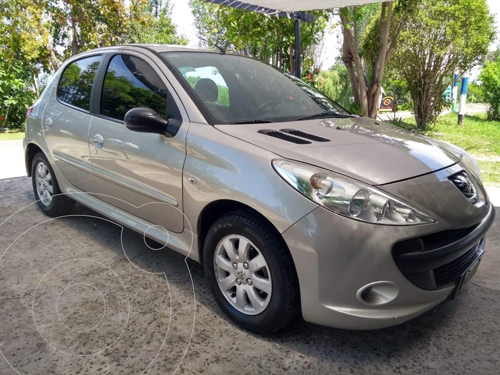 Peugeot 207 Compact 1.4 Allure 4P usado (2009) color Gris Aluminium ...