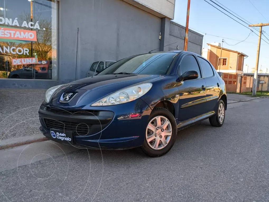 Peugeot 207 207 COMPACT 1.4 5 P XR//ACTIVE usado (2009) color blue ...