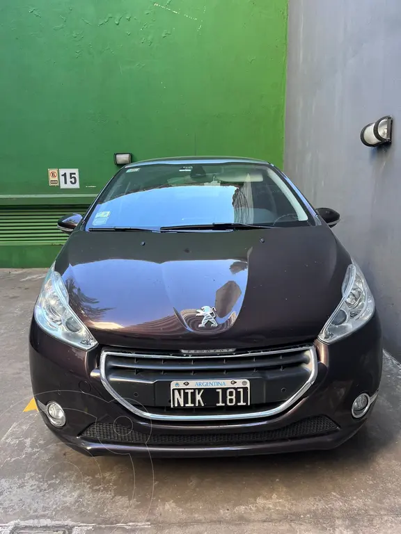 Peugeot 208 Feline 1.6 Pack Cuir usado (2013) color Marron precio $3. ...