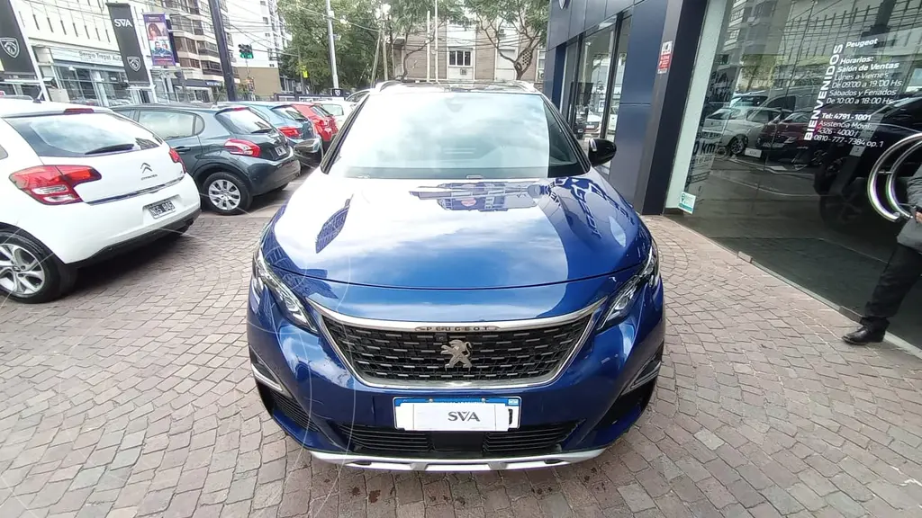 Peugeot 3008 SUV GT Line THP Tiptronic usado (2019) color Azul precio ...