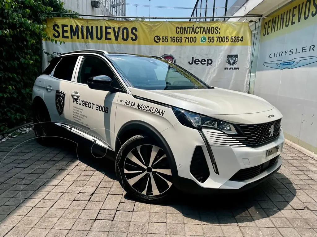 Peugeot 3008 1.6L GT 6vel financiado en mensualidades enganche $261,835 ...