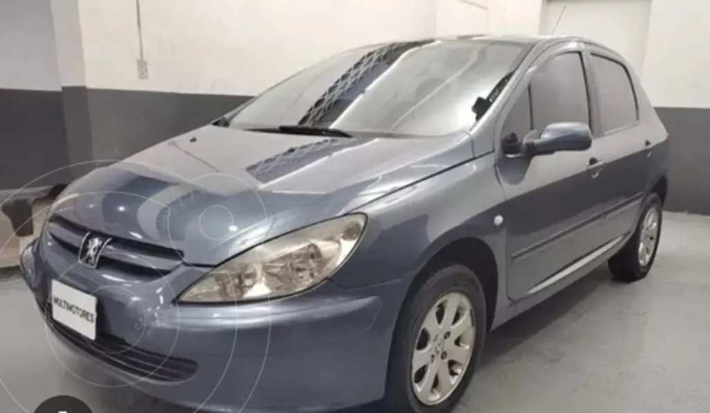 Peugeot 307 5P 1.6 XS usado (2005) color Celeste precio $4.600.000