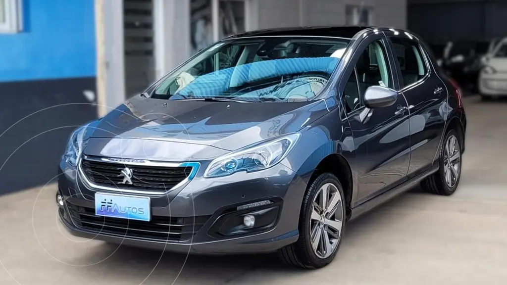 Peugeot 308 308 1.6 THP FELINE usado (2017) color Gris Oscuro precio ...