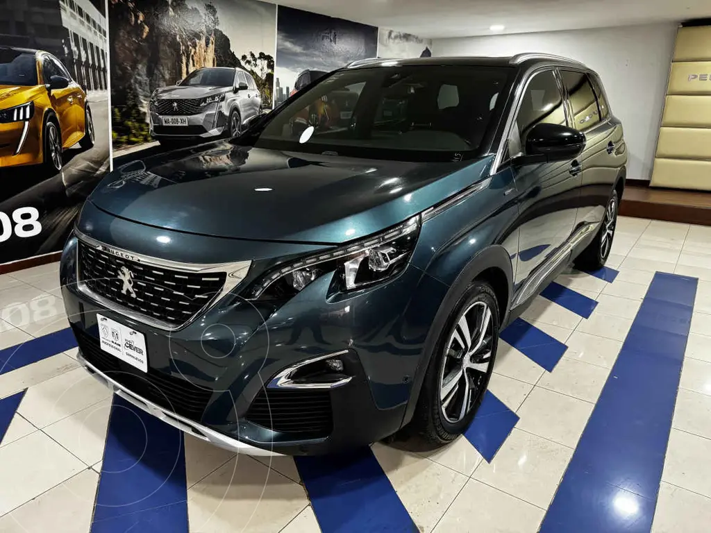 Peugeot 5008 1.6L GT Line usado (2020) color Verde precio $490,000
