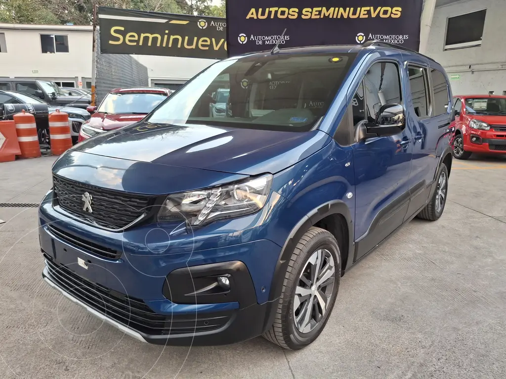 Peugeot Rifter GT Puretech usado (2024) color Azul precio $460,000